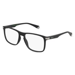 Polaroid PLD D447 Brille Herren | Fassung: Vollrand, Quadratisch, Schwarz Grau