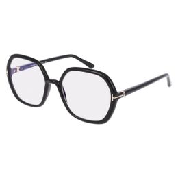 Blaulichtfilterbrille Tom Ford FT5814-B | Damen | Fassung: Geometrisch Schwarz