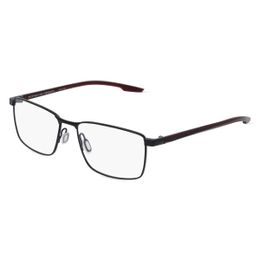Porsche Design 8733 Brille Unisex | Fassung: Vollrand, Quadratisch, Schwarz Rot
