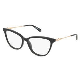 Love Moschino MOL600 Brille Damen | Fassung: Vollrand, Cat Eye, Schwarz Gold