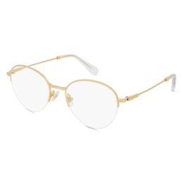 Swarovski SK1004 Brille Damen | Fassung: Halbrand, Panto, Gold