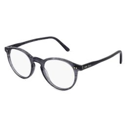 Polo Ralph Lauren PH2083 Brille Herren | Fassung: Vollrand, Panto, Grau Gl&auml;nzend