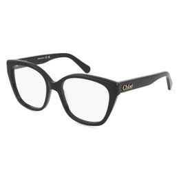 Chlo&eacute; Chlo&eacute; CH0241O OPTICAL NATIVE CAPSULE Brille Damen | Fassung: Vollrand, Cat Eye, Schwarz Transparent