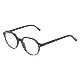 Ray-Ban RB 5395 Brille Unisex | Fassung: Vollrand, Panto, Schwarz Gl&auml;nzend