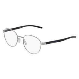 Porsche Design 8746 Brille Unisex | Fassung: Vollrand, Rund, Silber Schwarz
