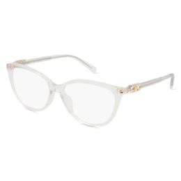 Michael Kors MK4109U WESTMINSTER Brille Damen | Fassung: Vollrand, Cat Eye, Wei&szlig; Transparent