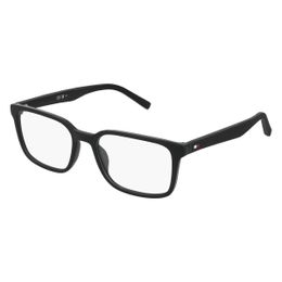 Tommy Hilfiger Eyewear TH 2049 Brille Herren | Fassung: Vollrand, Quadratisch, Schwarz Matt
