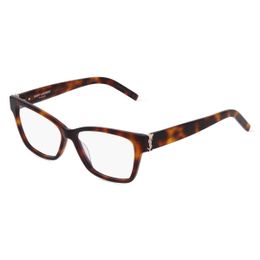 SAINT LAURENT SL M116 Brille Unisex | Fassung: Vollrand, Butterfly, Havanna