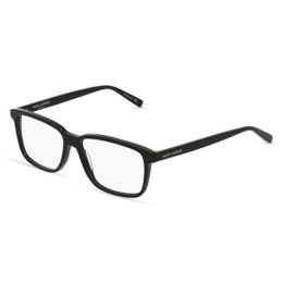 SAINT LAURENT SL 458 Brille Unisex | Fassung: Vollrand, Quadratisch, Schwarz