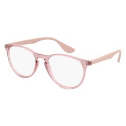 Ray-Ban RX7046 Brille Damen | Fassung: Vollrand, Rund, Pink Transparent