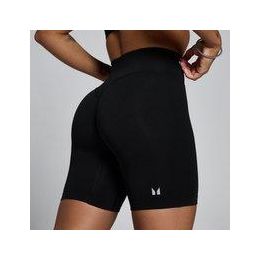 Myprotein MP Damen Tempo Mid Rise Nahtlos Shorts - Schwarz - XS