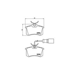 MAGNETI MARELLI Bremsbelagsatz, Scheibenbremse 363700485058 f&uuml;r SATURN VW Ford SEAT