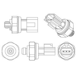 Mahle Druckschalter, Klimaanlage ase11000p f&uuml;r KIA