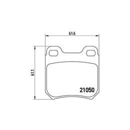 MAGNETI MARELLI Bremsbelagsatz, Scheibenbremse 363700459014 f&uuml;r Opel Vaughall SAAB SATURN