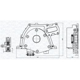 MAGNETI MARELLI &Ouml;lpumpe 351516000070 f&uuml;r OSCA BMW