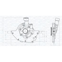 MAGNETI MARELLI &Ouml;lpumpe 351516000097 f&uuml;r Ford