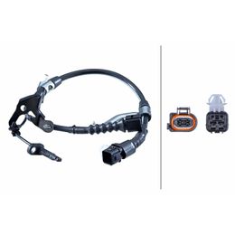 Hella Sensor, Raddrehzahl 6pu358251251 Hinterachse rechts f&uuml;r HONDA