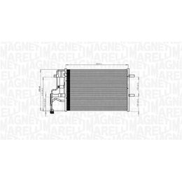 MAGNETI MARELLI Kondensator, Klimaanlage 350203844000 f&uuml;r MAZDA
