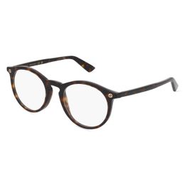 Gucci GG0121O Brille Unisex | Fassung: Vollrand, Rund, Havanna