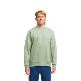Sweatshirt Billabong "Arch Cr", Herren, Gr. L, gr&uuml;n (sea spray), Obermaterial: 55% Baumwolle, 25% Baumwolle, 20% Polyester., Sweatshirts Sweatshirt