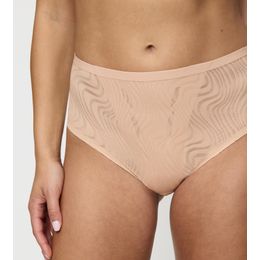 Shapingslip Triumph "Shape Smart Ellipse", Damen, Gr. L, beige (neutral beige), Microtouch, Obermaterial: 60% Elasthan, 40% Polyamid, Unterhosen, gl&auml;ttend, weich, mittelstark formend, Power-Mesh, Microtouch