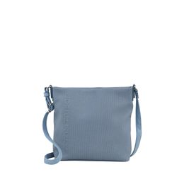 Tom Tailor Damen TTROSA S Umh&auml;ngetasche in Canvas-Optik, blau, Uni, Gr. ONESIZE
