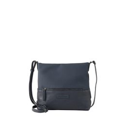 Tom Tailor Damen TTGIA M Umh&auml;ngetasche aus Lederimitat, blau, Uni, Gr. ONESIZE