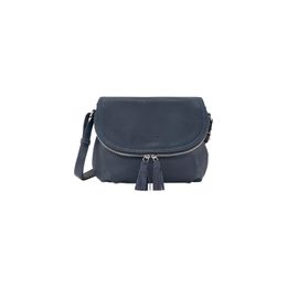 Tom Tailor Damen TTLARI Umh&auml;ngetasche mit Quasten-Detail, blau, Uni, Gr. ONESIZE