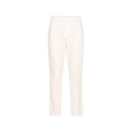 Leinenhose Casual Friday "Leinenhose CFMarc Linen Mix", Herren, Gr. 33/30, L&auml;nge 30, beige (marshmallow), Obermaterial: 66% Baumwolle CO. 34% Leinen LI., Hosen