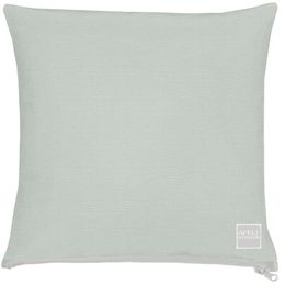 Dekokissen Apelt "3900" Gr. 1, grau (hellgrau, unifarben), B:40cm H:0,5cm L:40cm, Obermaterial: 100% Polyacryl, Dekokissen_Sitzkissen_Kissenh&uuml;llen