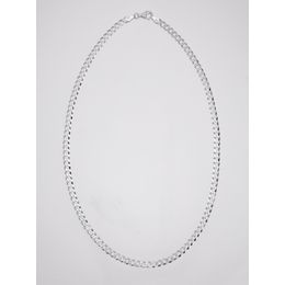 Panzerkette Lady, silber (silber 925), Halsketten, Damen, 50, Silber 925 (Sterlingsilber), L: 50, Panzerkette