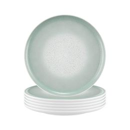 Fr&uuml;hst&uuml;cksteller Seltmann Weiden "Fr&uuml;hst&uuml;cksteller Sento Home &oslash; 21,4 cm 6er Set", gr&uuml;n (aura mint), L:21,4cm, Speiseteller