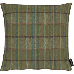 Dekokissen Apelt "Scott", gr&uuml;n, B:46cm L:46cm, Obermaterial: 100% Polyester, Dekokissen_Sitzkissen_Kissenh&uuml;llen