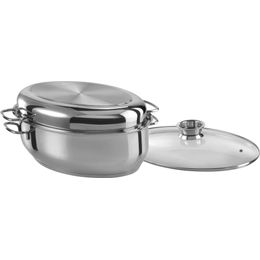 Br&auml;ter GSW, silber (silberfarben), &Oslash;:38cm, T&ouml;pfe, Induktion