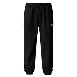 Jogginghose The North Face "M SIMPLE DOME REGULAR TAPERED JOGGER", Herren, Gr. XL, N-Gr, tnf schwarz, Obermaterial: 68% Baumwolle, 32% Polyester, Hosen Jogginghose, f&uuml;r Erwachsene, mit regul&auml;rer Passform