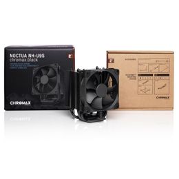 NOCTUA Geh&auml;usel&uuml;fter "NH-U9S chromax.black", schwarz, B:16,7cm H:16,3cm T:18,7cm, Computer-K&uuml;hler