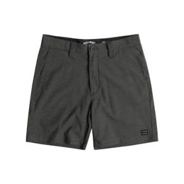 Bermudas Billabong "Crossfire", Jungen, Gr. 14(155-164cm), grau (asphalt), Obermaterial:64% Polyester, 22% Baumwolle, 8% Elasthan, 6% Nylon., Hosen Bermudas