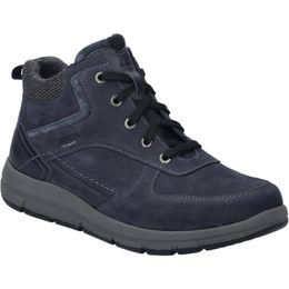 Stiefelette Josef Seibel "Giuseppe 10, indigo", Damen, Gr. 44, blau (indigo), Obermaterial: 100% Rindsleder Leather cow., Schuhe Stiefelette