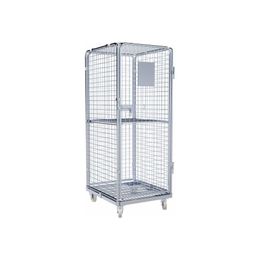 HMH rolltainer&reg; Stahlbeh&auml;lter ADB 1600 ME 710 x 800 mm 5-seitig mit T&uuml;r und klappbarem Zwischenboden Cr 3 ; E. S. B. (MAD5AC1600C1Z101)