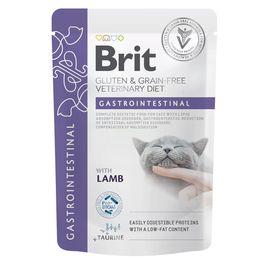 Brit Vet Diet Cat Fillets in Gravy Gastrointestinal Katzen-Nassfutter leicht verdaulich 12x85 g