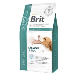 Brit Vet Care Dog Sterilised Hunde-Trockenfutter ohne Getreide 2 kg