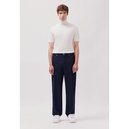 5-Pocket-Hose STUDIO SEIDENSTICKER, Herren, Gr. 30/32, Normalgr&ouml;&szlig;en, navy, 100% Baumwolle, unifarben, Hosen 5-Pocket-Hose