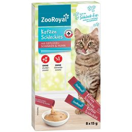 ZooRoyal Katzenschleckies mit Huhn und Schinken 88x15 g