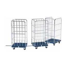 HMH Deichsel und Kupplungs-SET Cr 3 f&uuml;r rolltainer&reg; mit Rollplatte 724 x 815 und 682 x 815 mm ; E. S. B. (FDSKSC)
