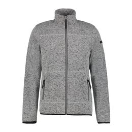 Outdoorjacke Icepeak "Icepeak Midlayer Agen", Herren, Gr. L, schwarz, Stoff, 100% Polyester, normal, Jacken Outdoorjacke