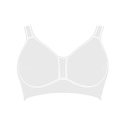 Sport-BH Viania "Sport BH Performance", Damen, Gr. 100, Cup B, wei&szlig;, Obermaterial: 47% Polyamid PA. 41% Polyester PES. 12% Elasthan EL., BHs Sport-BH