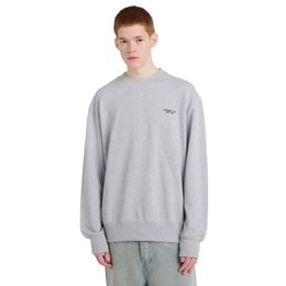 Sweatshirt Element "Element Co", Herren, Gr. L, mid grau heather, Obermaterial: 70% Baumwolle, 30% Baumwolle., Sweatshirts Sweatshirt