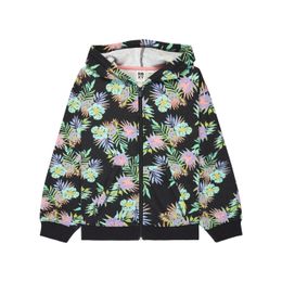 Sweatshirt Roxy "Twenty Five Miles", M&auml;dchen, Gr. 10(140-148cm), anthrazit aquarella active rg, Obermaterial: 60% Baumwolle, 40% Polyester., Sweatshirts Sweatshirt