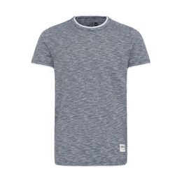 !Solid Rundhalsshirt SOLID "Rundhalsshirt SDRigos", Herren, Gr. M, blau (insignia b), Obermaterial: 100% Baumwolle CO., Shirts Rundhalsshirt