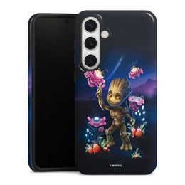 DeinDesign Galaxy S24+ Handy Panzer Handyh&uuml;lle robuste Outdoor H&uuml;lle Schutzh&uuml;lle gl&auml;nzend Baby Groot Marvel Guardians Of The Galaxy Tough Case